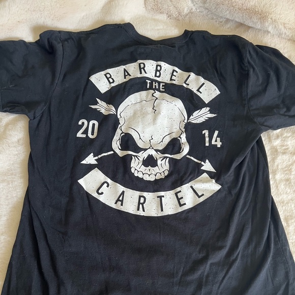 Tops | The Barbell Cartel Skull Tee | Poshmark
